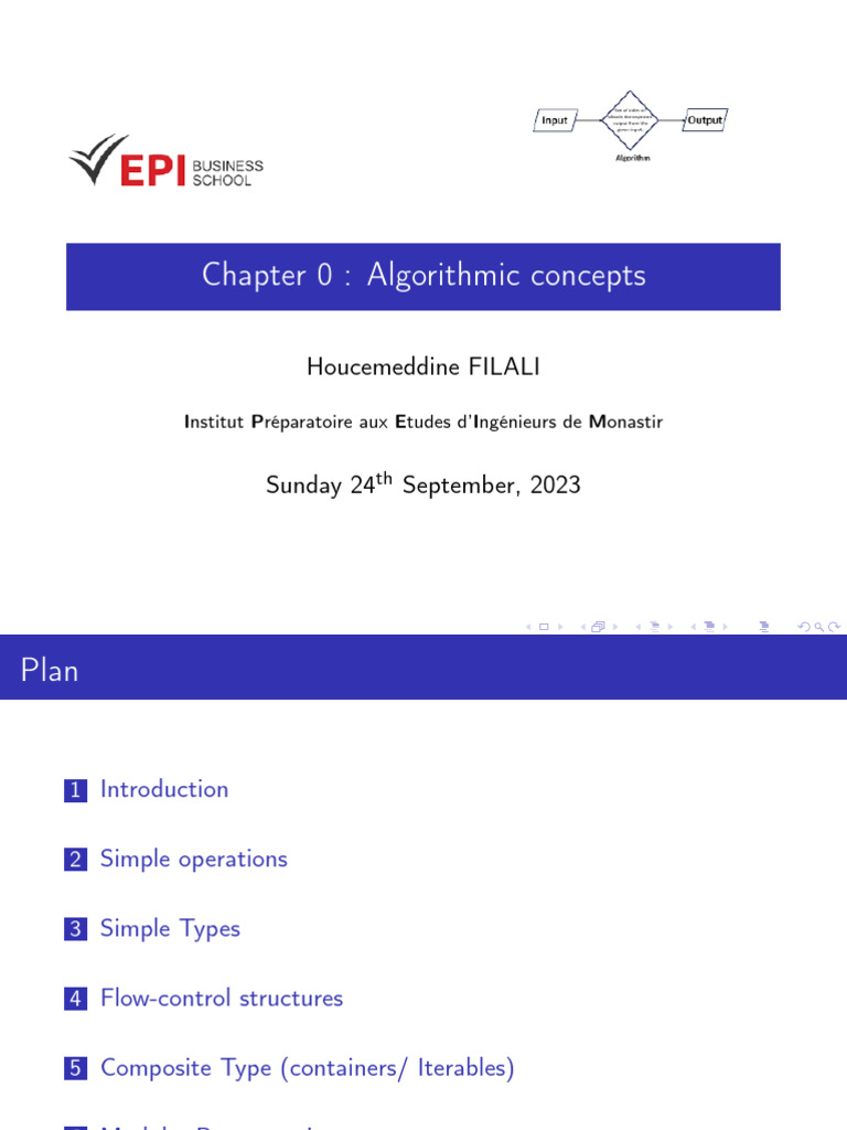Algo Course | PDF | Variable (Computer Science) | Data Type Algo Course | PDF | Variable (Computer Science) | Data Type