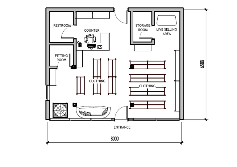 Boutique Floor Plan | PDF