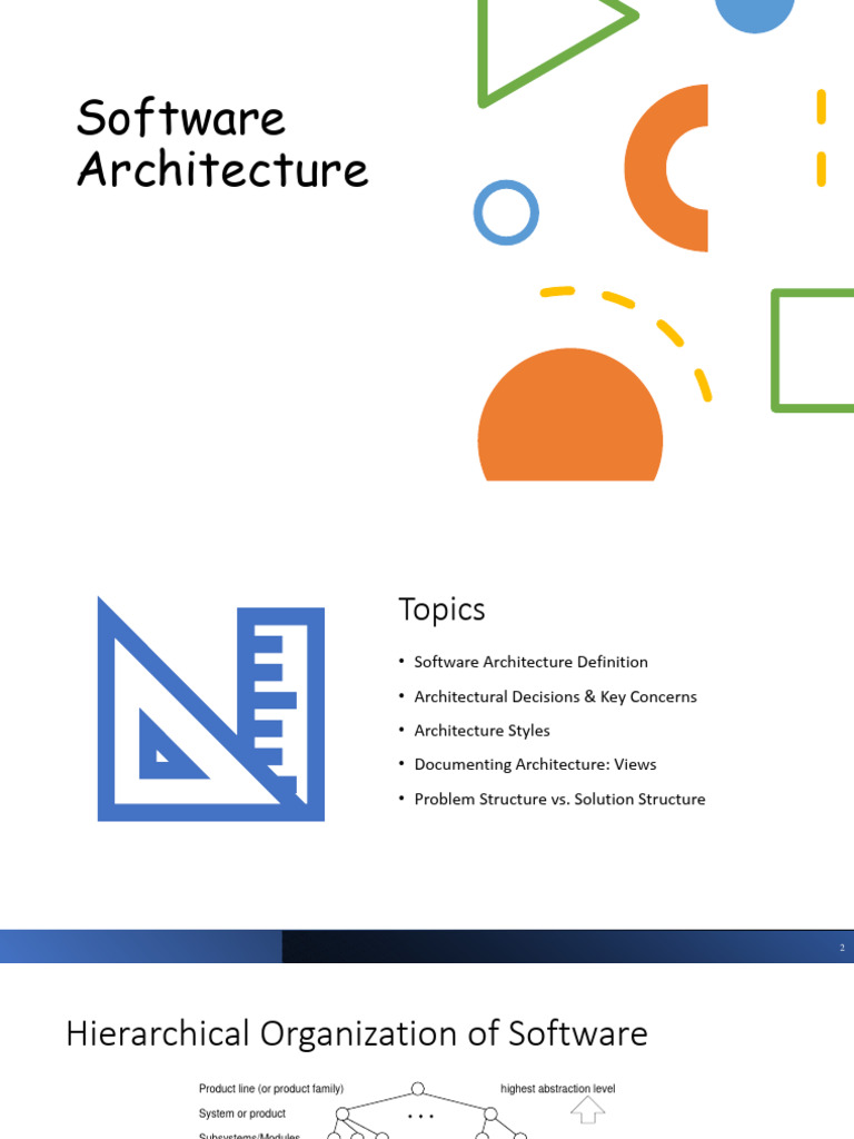 Software Architecture Lect 2 Pdf Representational State Transfer Component Based Software