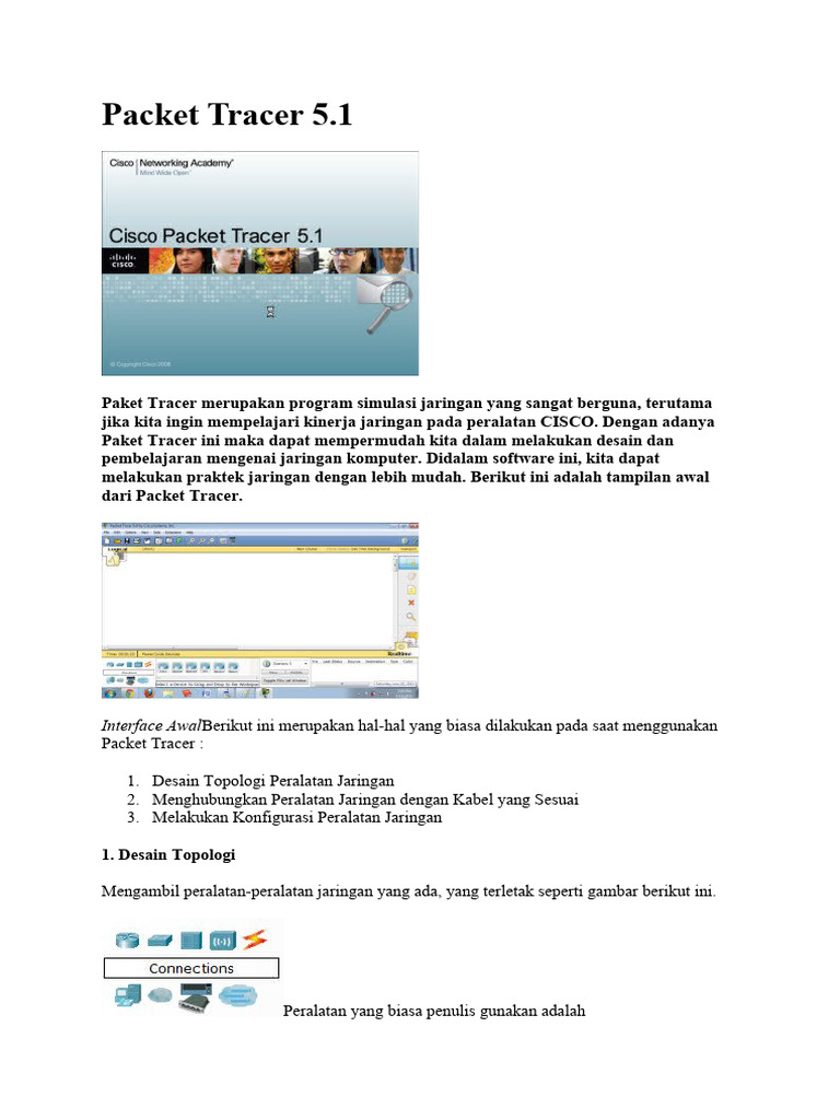 Packet Tracer 5 | PDF