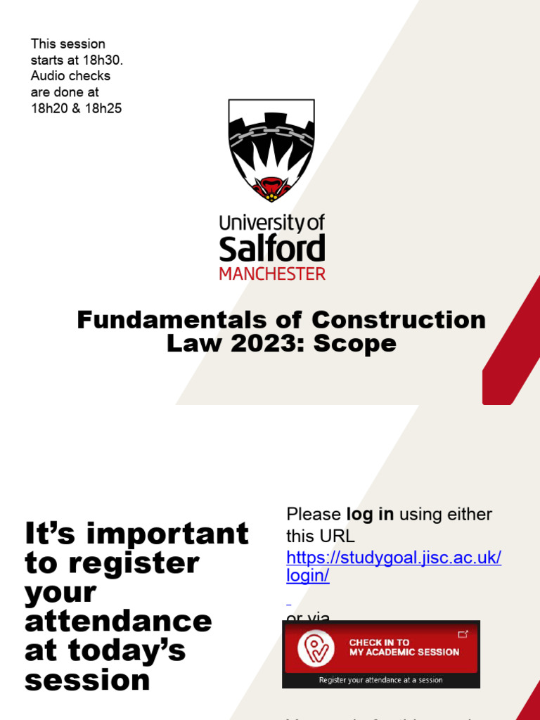 2023 Fundamentals 5 Scope | Download Free PDF | Subcontractor | Private Law