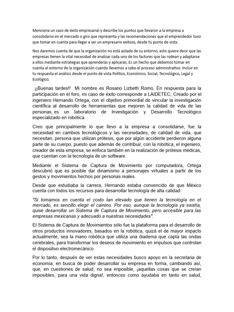 Sem Foro 1 Organizacion | Descargar gratis PDF | Business | Economias