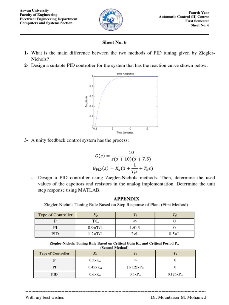 Sheet 6 | PDF | Electronics | Computer Engineering