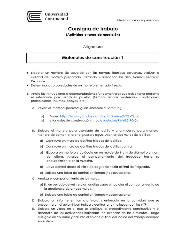 Consigna | PDF