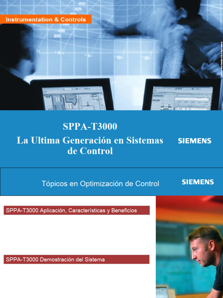 SPPA-T3000: Sistema de Control Avanzado | PDF | Servidor (Computación ...