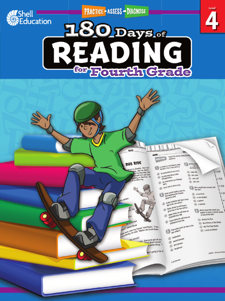 180 Days of Reading for Grade 4 | PDF | Reading Comprehension ...