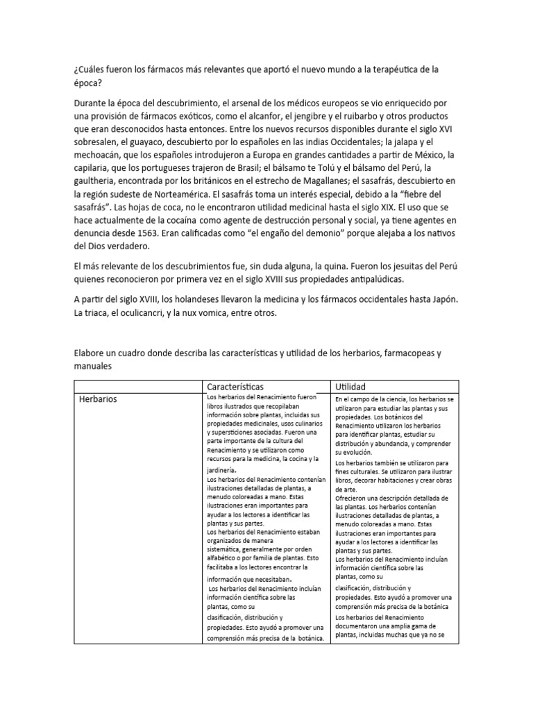 Preg 5 y 6 | PDF | Medicamentos con receta | Plantas medicinales