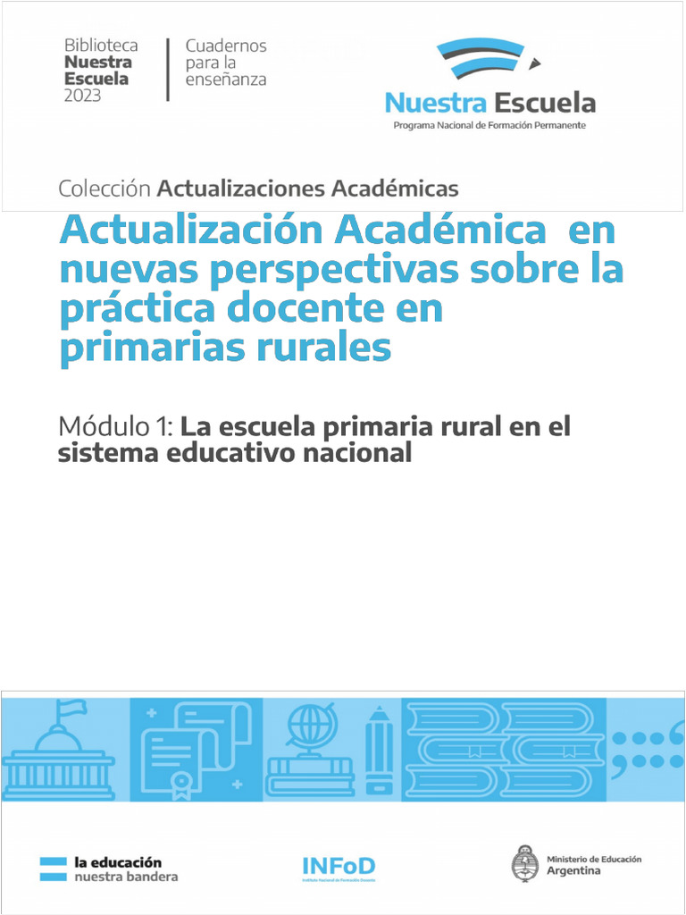 APDPR-Modulo1 Módulo 1. La Escuela Primaria Rural en El Sistema ...