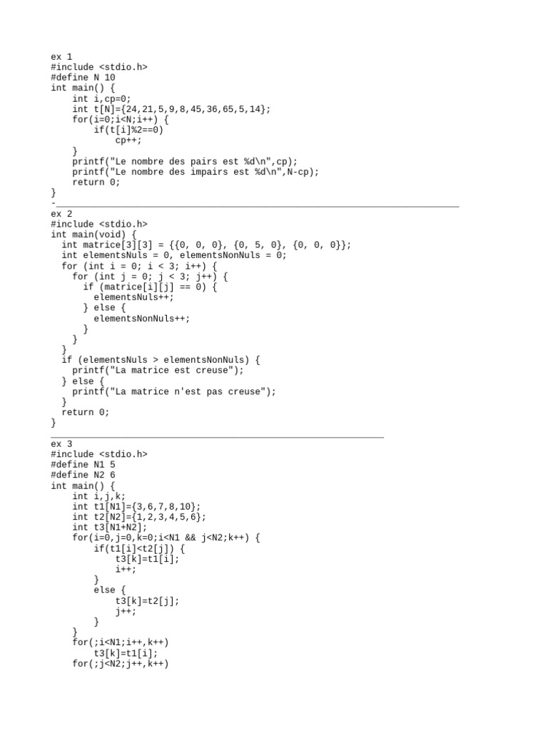 TD 3 | PDF | Computer Programming | Computer Libraries
