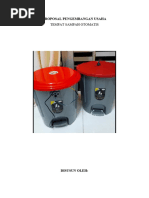 Tempat Sampah Otomatis Arduino Uno | PDF