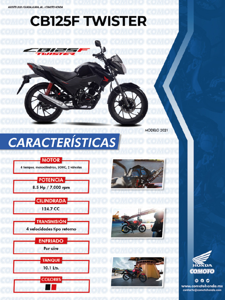 Comoto CB 125 Twister | PDF