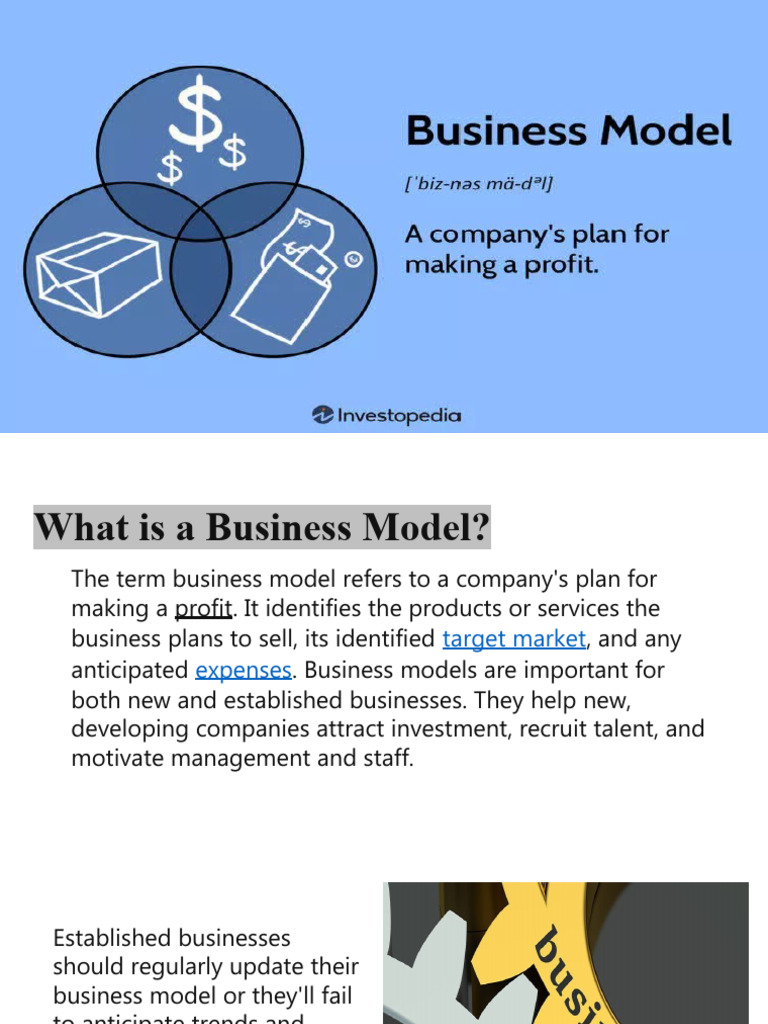Business Model | PDF | Business Plan | Business Model