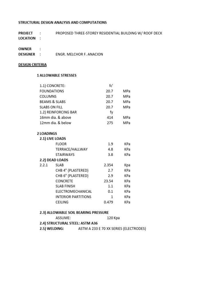 Structural Analysis Quick Check | PDF | Pascal (Unit) | Mechanical Engineering