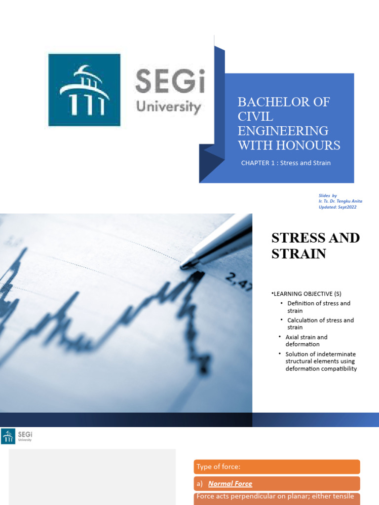 LECTURE 2-CHAPTER 1-Stress | PDF | Stress (Mechanics) | Force