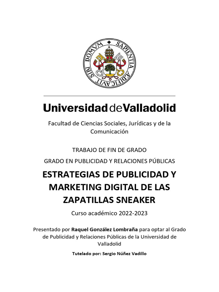 TFG - N 2087 | PDF | Marketing | Marca