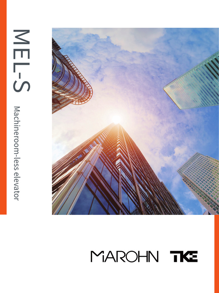 MEL-S - MAROHN TKE - Brochure - SEA - 211209 | PDF | Elevator | Door