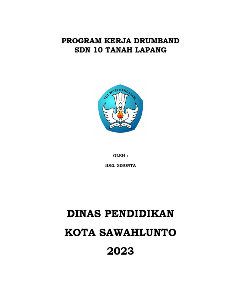 Program Kerja Drumband SDN 10 | PDF