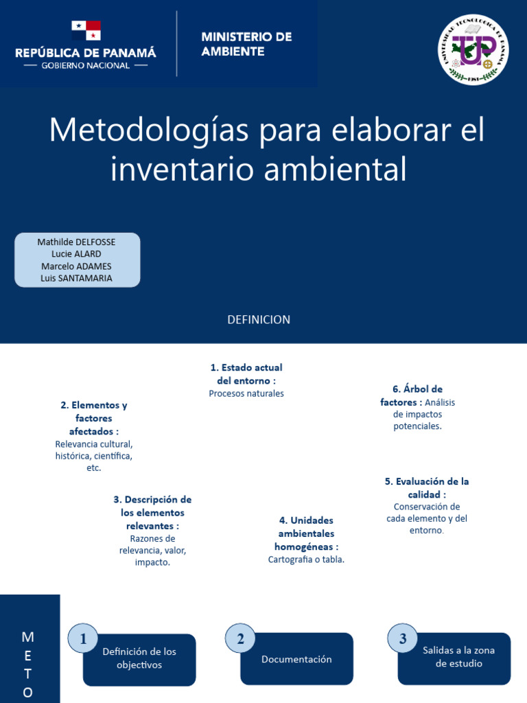 PrésentationV1 EIA | PDF | Mar | Entorno natural