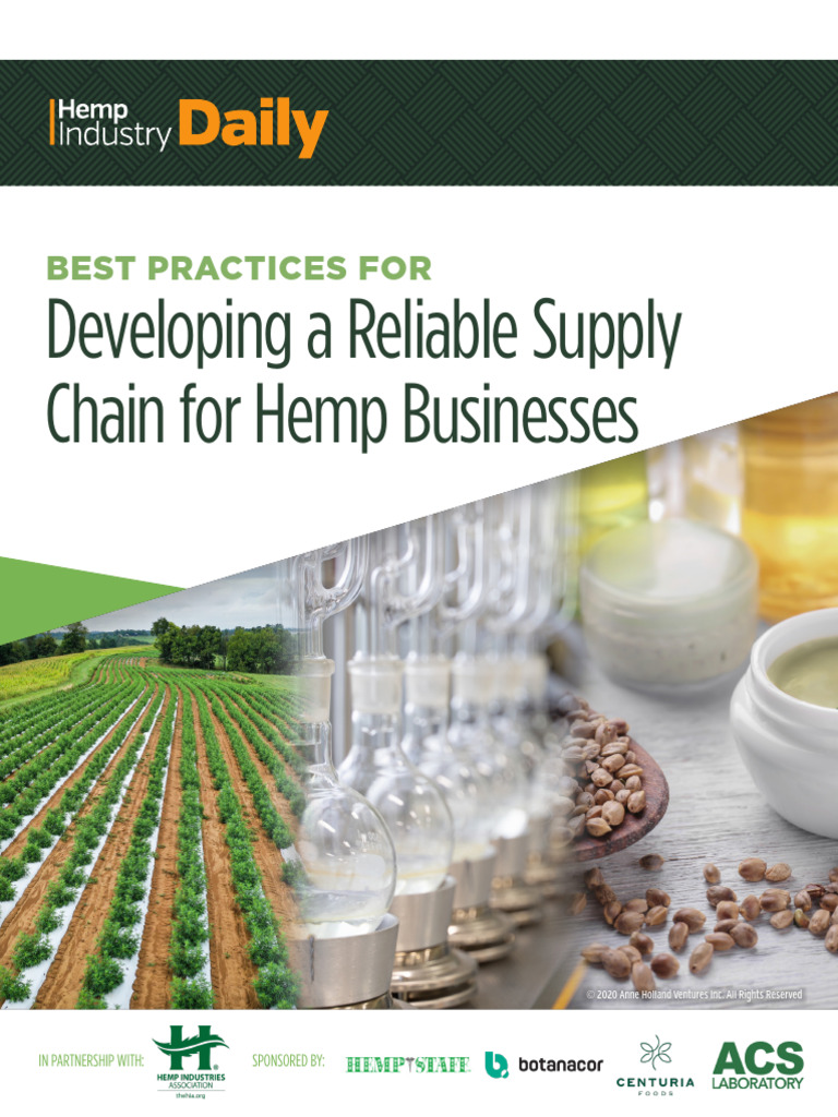 Hemp Supply Chain FINAL | PDF | Hemp | Agriculture