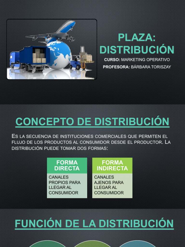 DISTRIBUCIÓN | PDF | Logística | Business