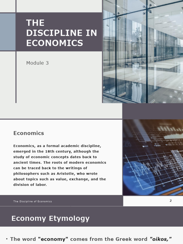 G11 Module 3 Discipline of Economics | PDF | Economics | Science