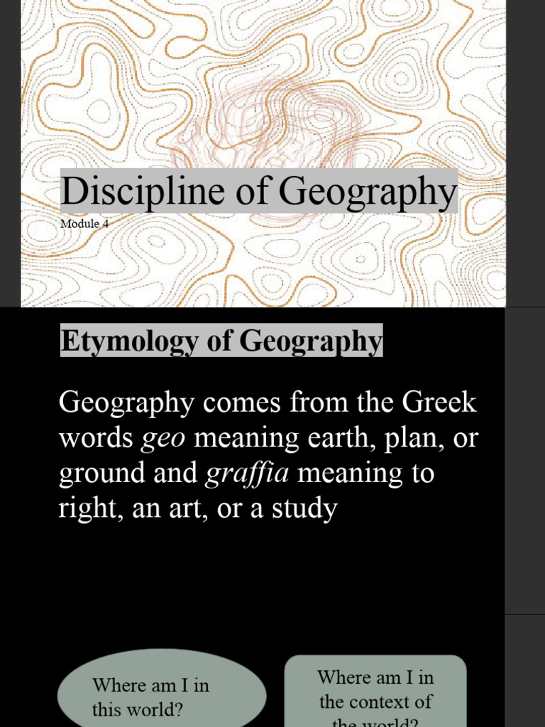 G11 Discipline in Geography | PDF | Geography | Geographic Information System