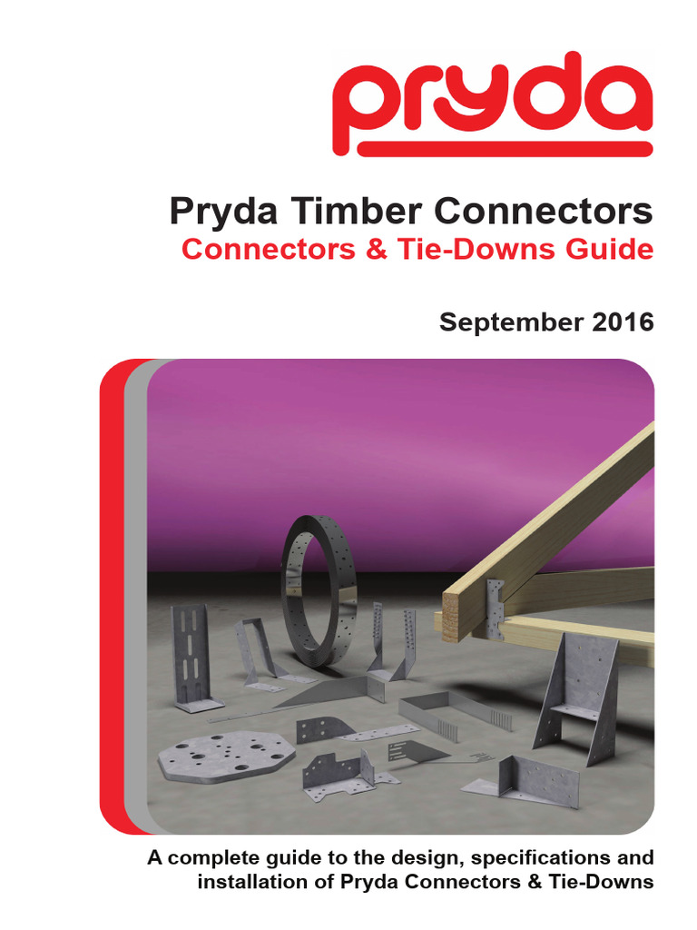 Pryda - Connectors-Tie-Downs-Sept-2016 | PDF | Building | Civil Engineering