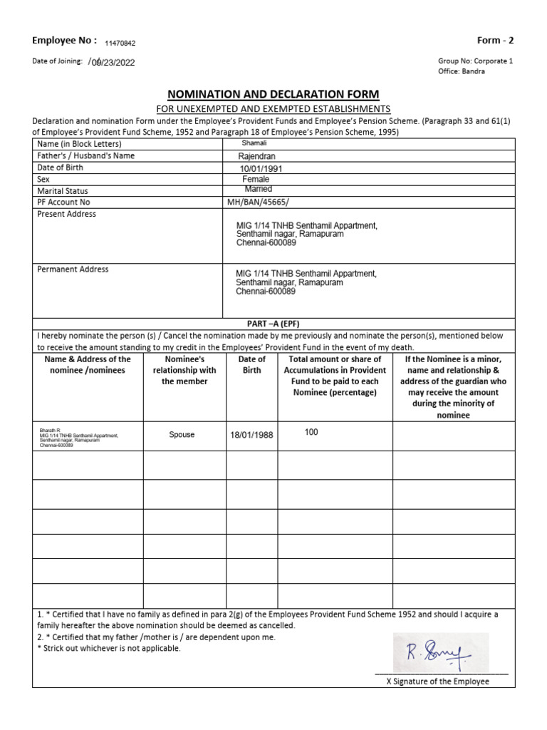 Form 2 (Signed) - Merged | PDF | Employment | Economies