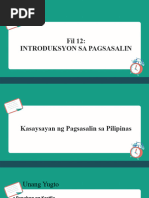 Mga Teknik at Pamamaraan NG Pagsasalin | PDF