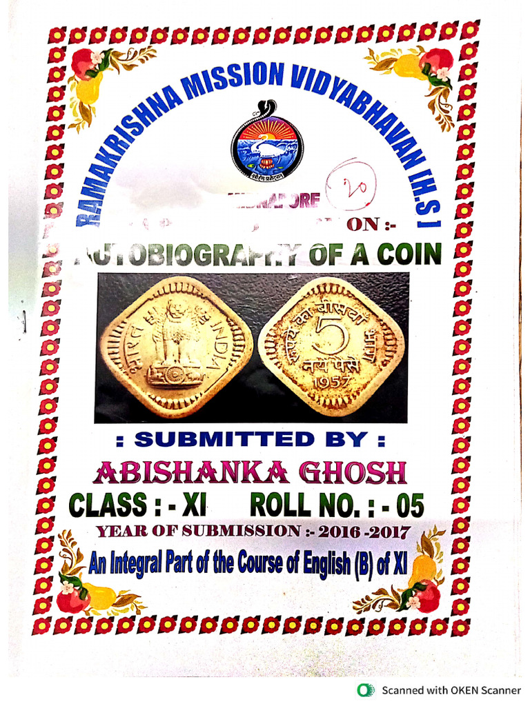 Autobiography of A Coin | PDF