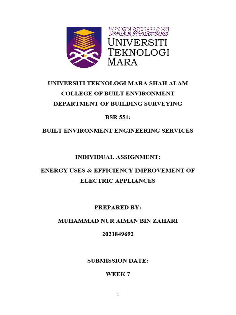 Individual Assignment BSR 551 Muhammad Nur Aiman Bin Zahari (2021849692 ... Individual Assignment BSR 551 Muhammad Nur Aiman Bin Zahari (2021849692 ...