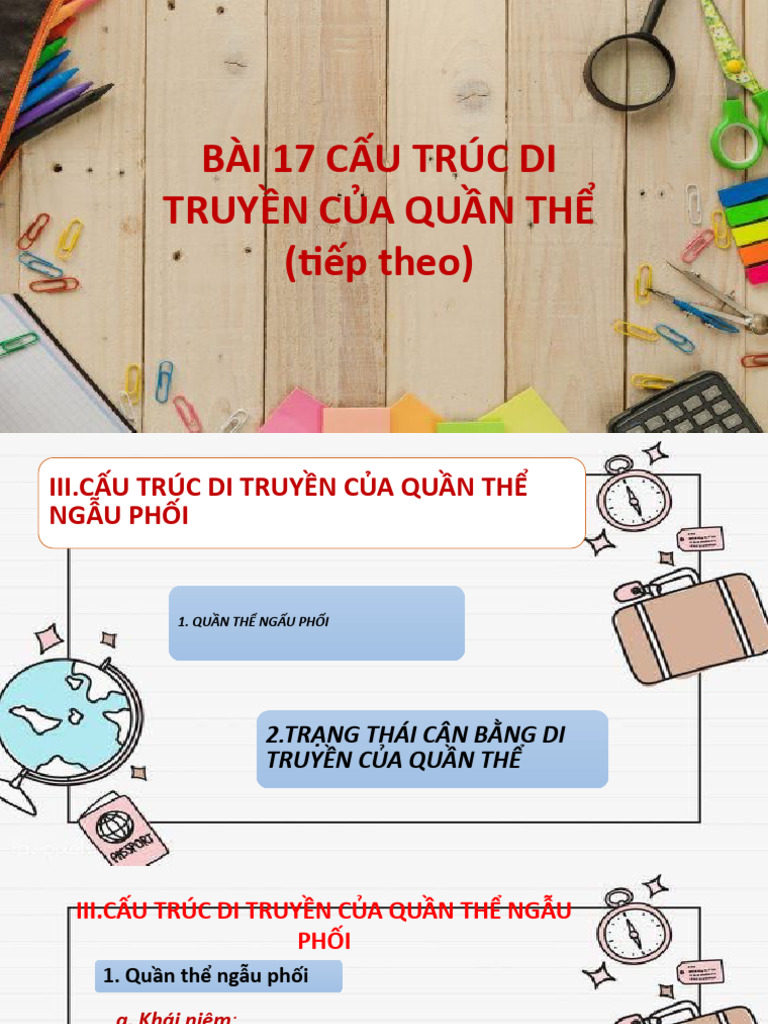 Bai 17 Cau Truc Di Truyen Cua Quan The Tiep Theo | PDF