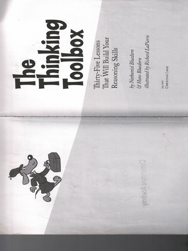 Book The Thinking Toolbox Part 1 | PDF