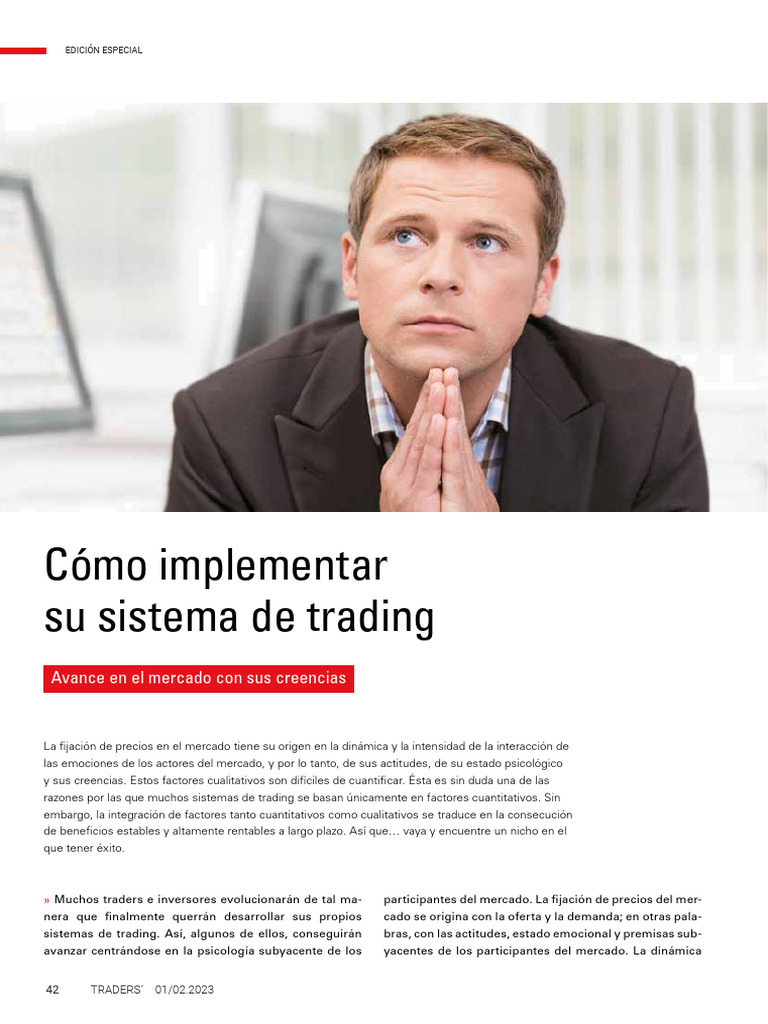 Como Implementar Su Sistema de Trading | PDF | Mercado (economía ... Como Implementar Su Sistema de Trading | PDF | Mercado (economía ...