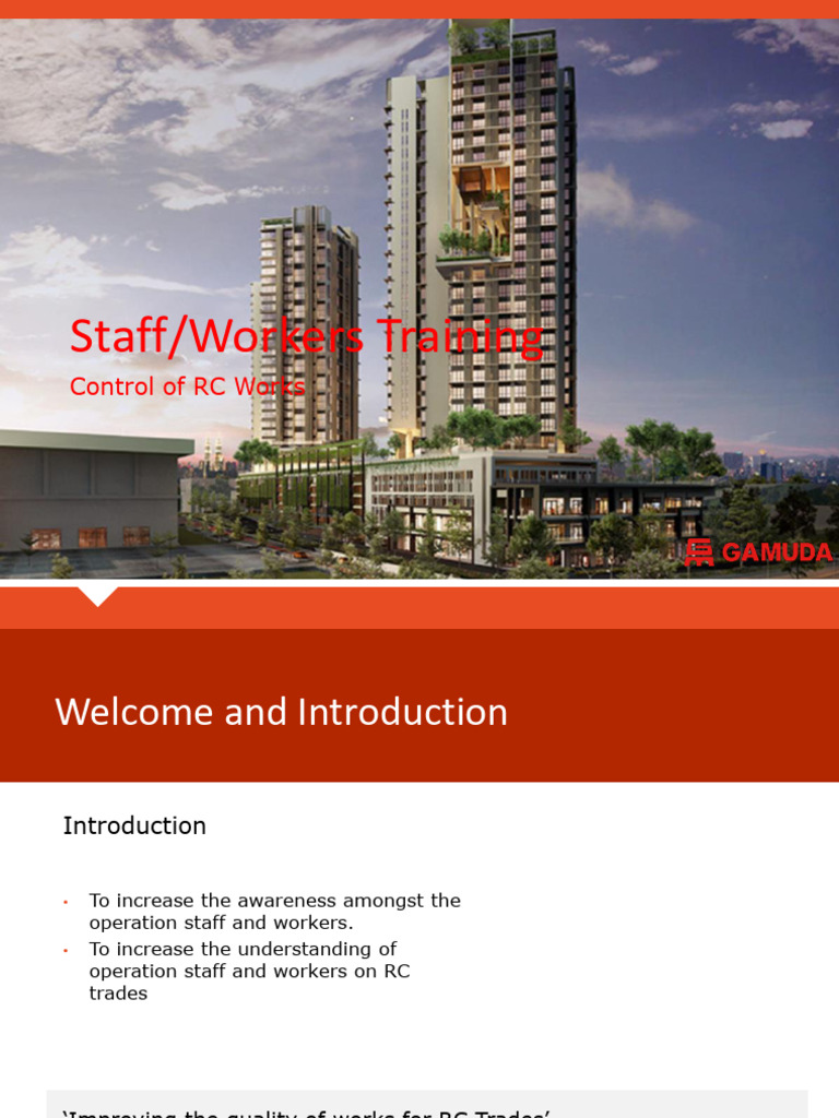 Control of RC Works | PDF | Concrete | Deep Foundation