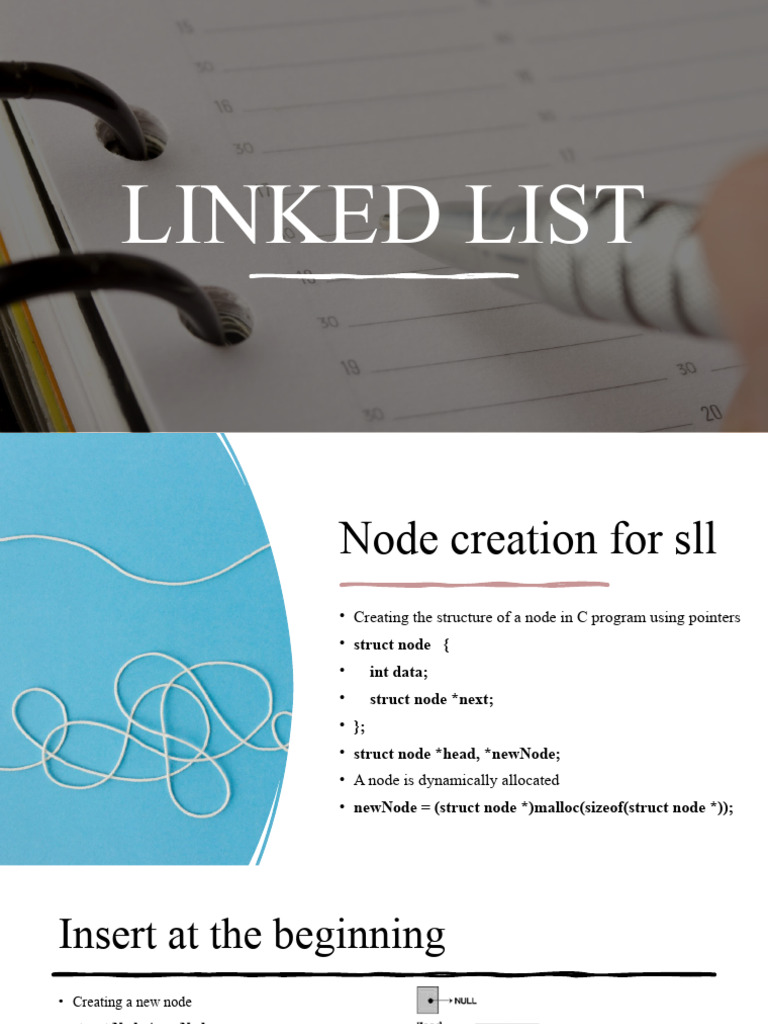 CH 3linked List | PDF | Pointer (Computer Programming) | Algorithms And Data Structures