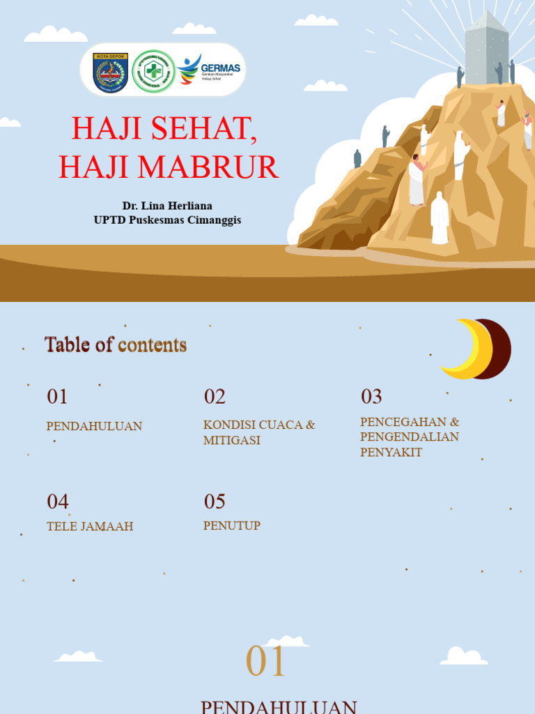 Haji Sehat Haji Mabrur DR Lina Herliana (Autosaved) | PDF
