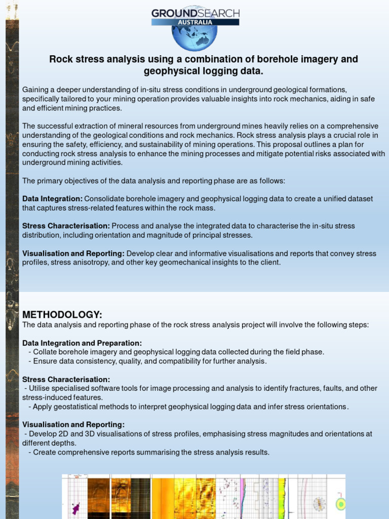 Rock Stress Analysis Using A Combination of Borehole Imagery and ...