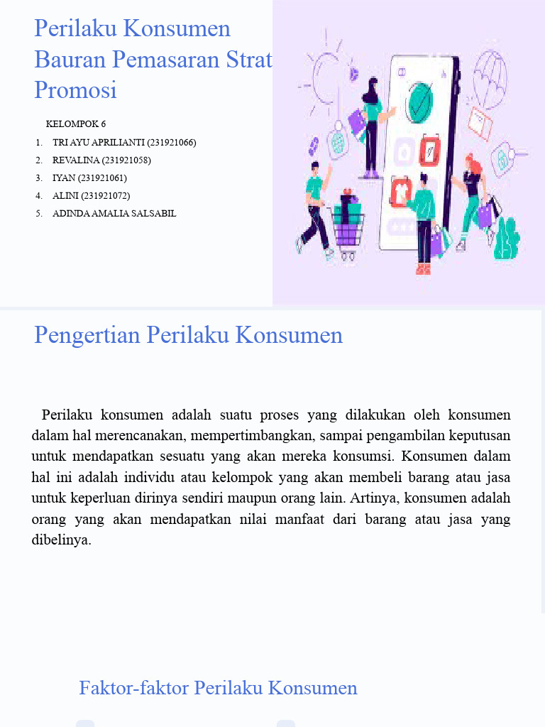 Memahami Perilaku Konsumen dan Pemasaran | PDF | Bisnis