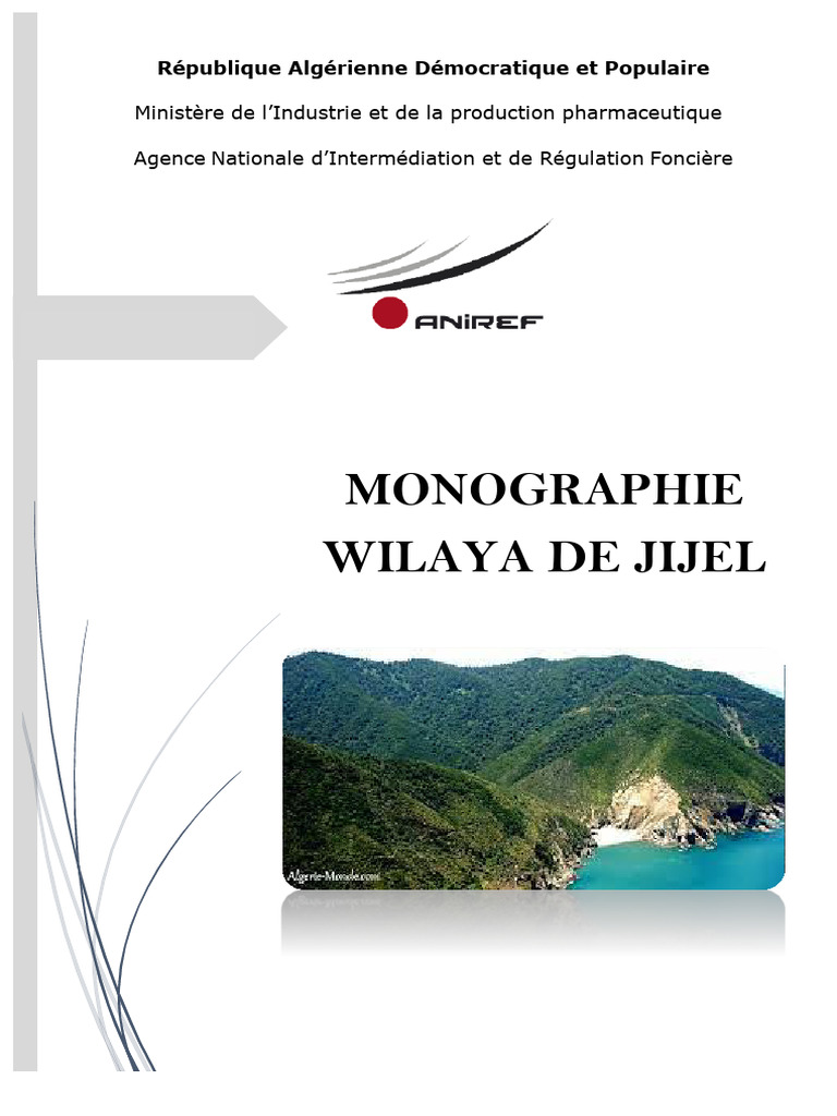 Monographie de la Wilaya de Jijel | PDF