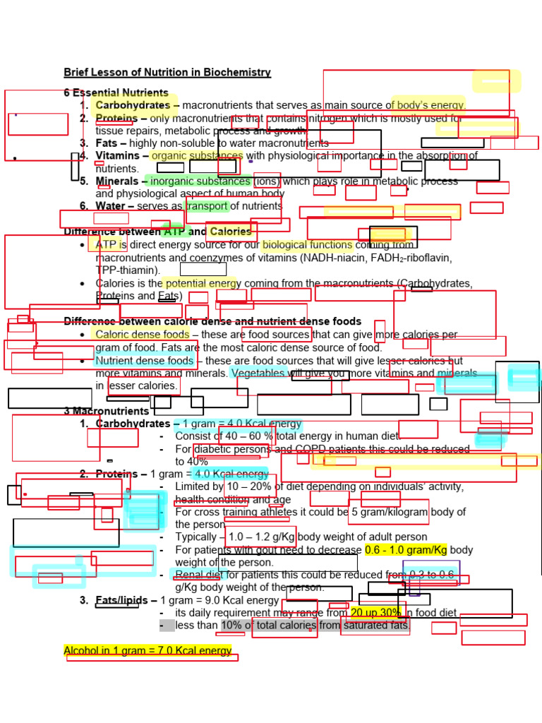 Essentials of Nutrition in Biochemistry | PDF | Nutrients | Food Energy