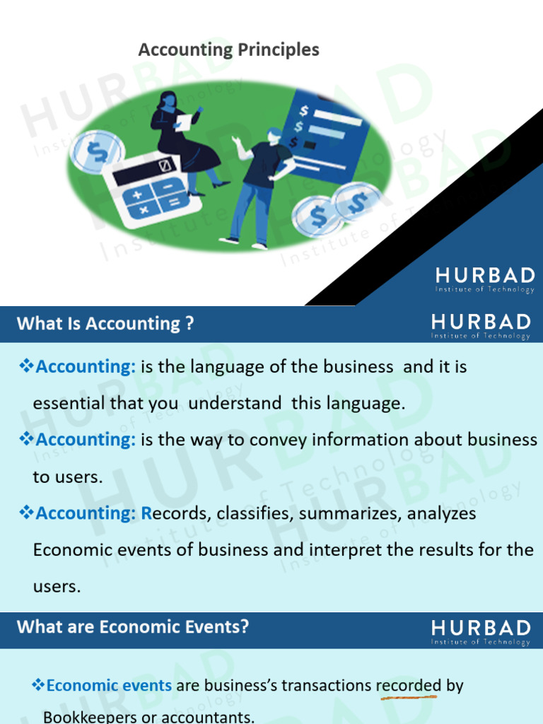Understanding Basic Accounting Principles | PDF | Debits And Credits ...