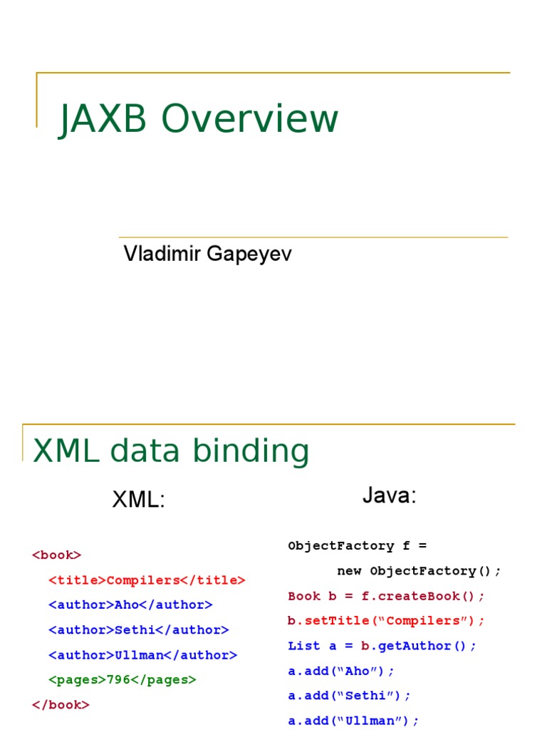 Jaxb 4 | Download Free PDF | Xml Schema | Xml
