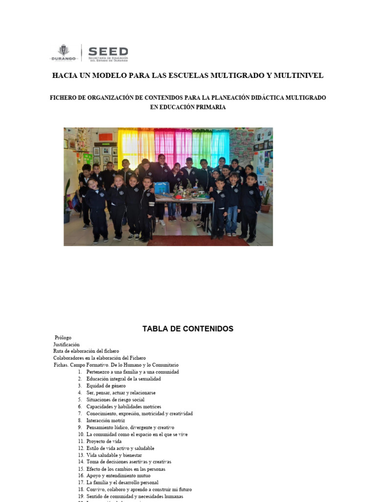 Modelo Educativo: Humano y Comunitario | PDF | Aprendizaje | Familia