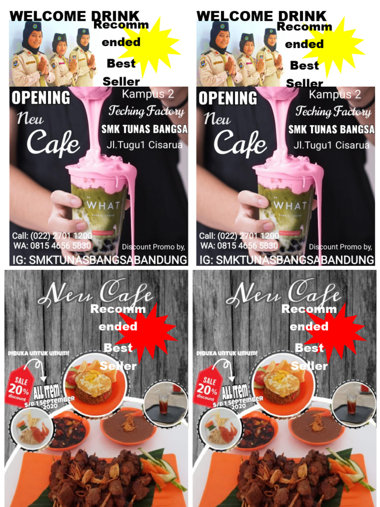 Menu Tamu | PDF