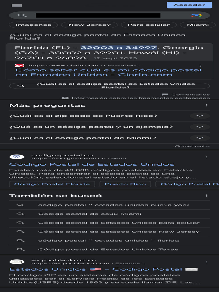 Código Postal de Estados Unidos - Buscar Con Google | PDF