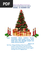 Liturgi Natal Ragam Profesi | PDF