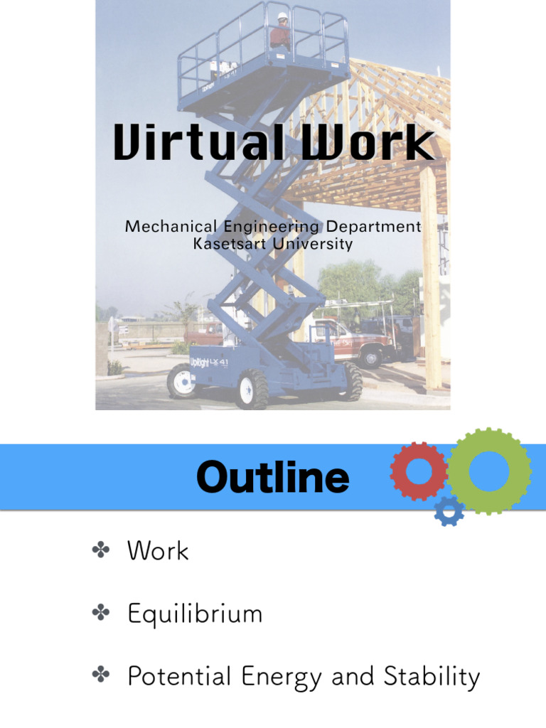 SM-Virtual Work - New07 | PDF | Force | Potential Energy
