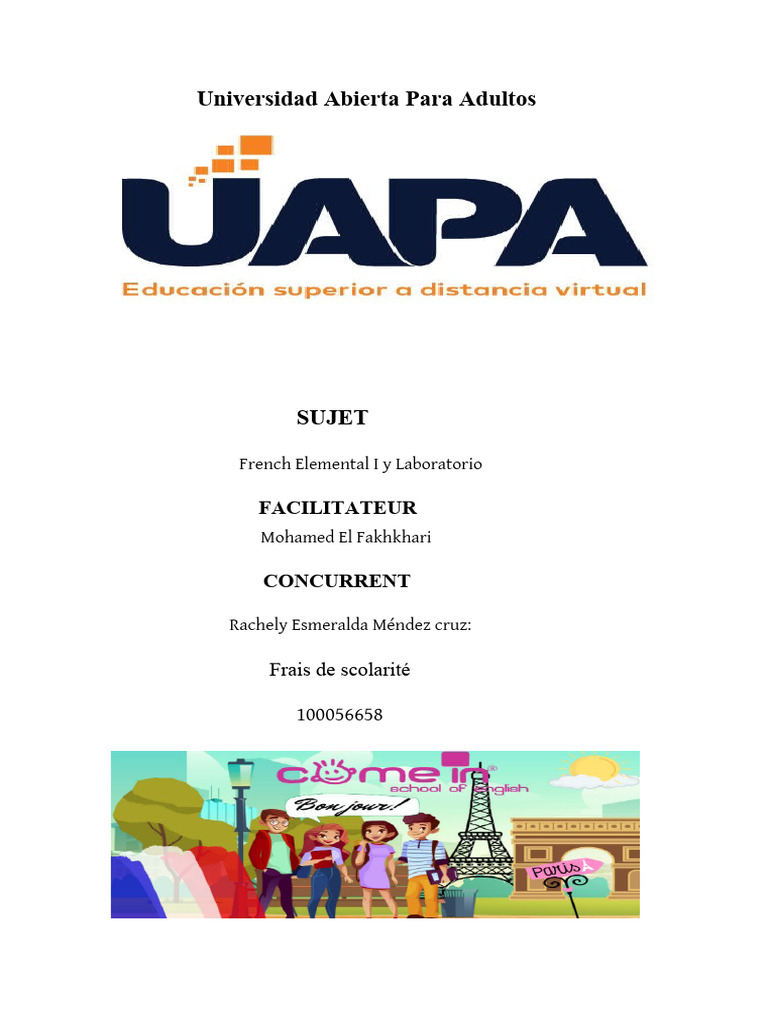 Tarea 2 de Frances | PDF