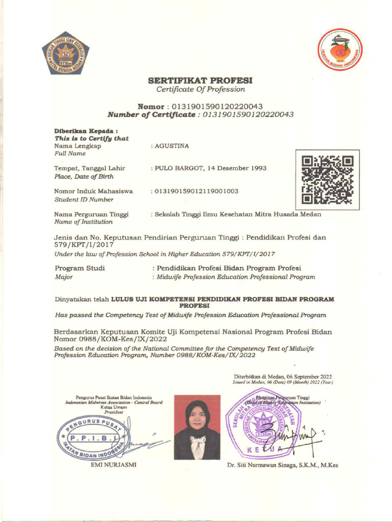 Sertifikat Profesi | PDF